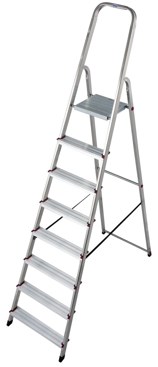 CORDA Standing step ladder 8 steps (01-000767) - Geokraus